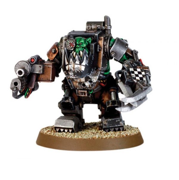 Ork in Mega Armour with Kombi Shoota-Skorcha 2000 | BlackMarketMiniatures.net