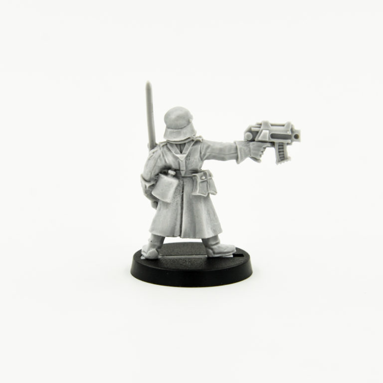Steel Legion Commander with Power Sword & Pistol ...