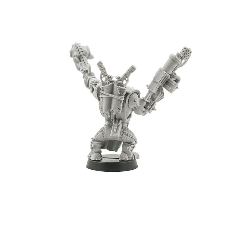 Ork Warboss with Attack Squig | BlackMarketMiniatures.net