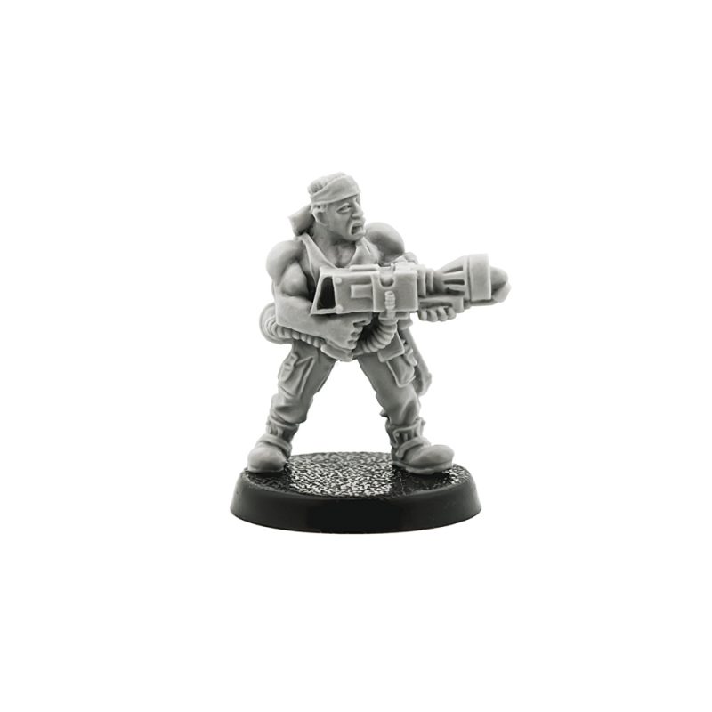 Classic Catachan with Flamer | BlackMarketMiniatures.net