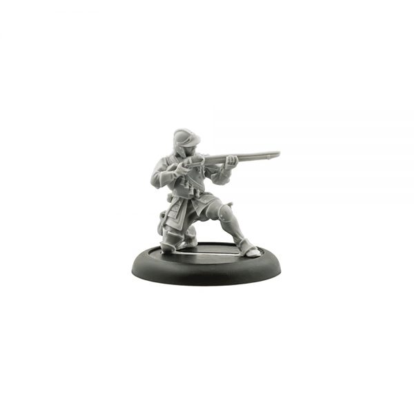 Westerners Arquebuser seat | BlackMarketMiniatures.net