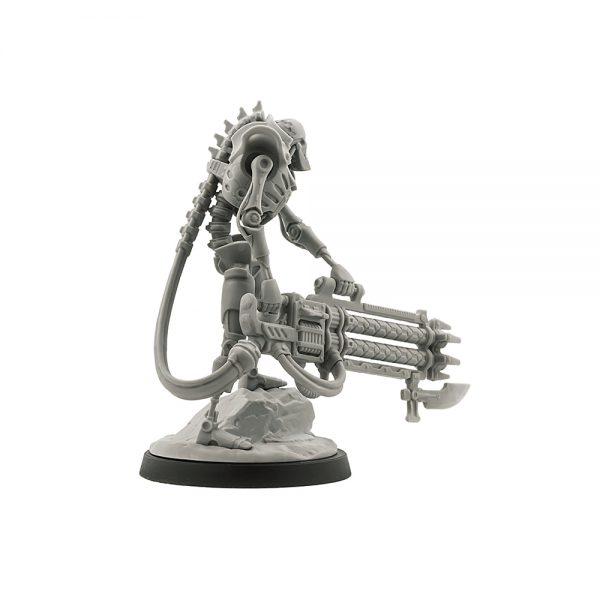 Necron Immortal 54mm from ninthSCV | BlackMarketMiniatures.net