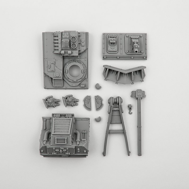 Atlas Recovery Tank Upgrade Kit (Very Rare) | BlackMarketMiniatures.net