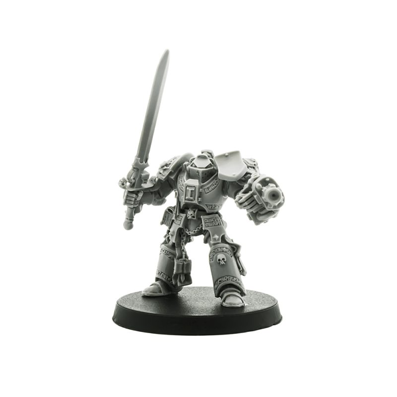 Grey Knight Terminator with Psycannon | BlackMarketMiniatures.net
