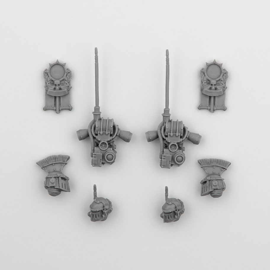 Legion Mk III Command Squad Upgrade | BlackMarketMiniatures.net