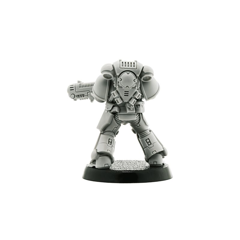 Primaris Space Marine Hellblaster Squad Sergeant (Dark Imperium ...