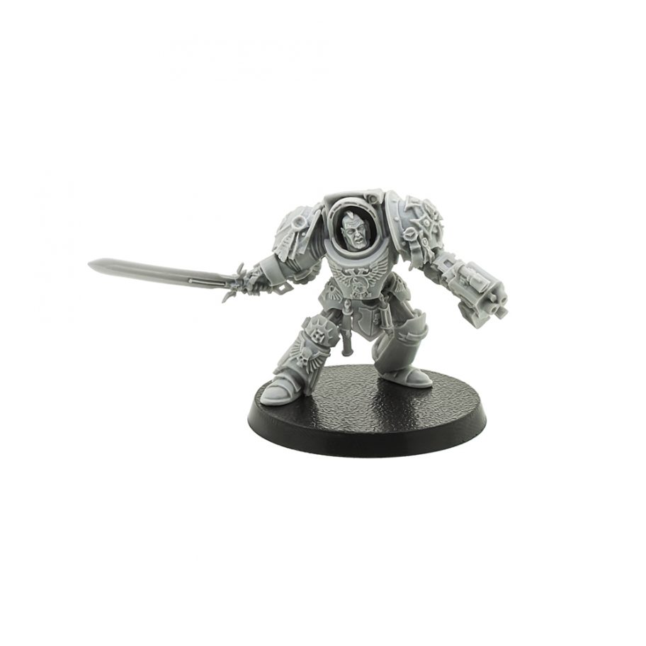 Carab Culln, Red Scorpion Terminator Captain | BlackMarketMiniatures.net
