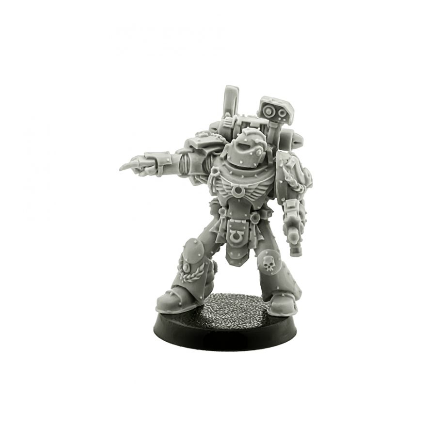 Ultramarines Sergeant Chronus | BlackMarketMiniatures.net